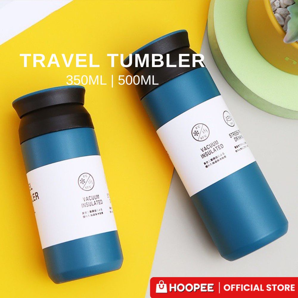 350ml 480ml Portable Coffee Travel Mug Coffee Tumbler SUS304 Stainless Steel Water Drinking ...