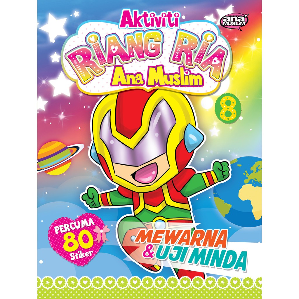 BUKU AKTIVITI & MEWARNA ANA MUSLIM - AKTIVITI RIANG RIA ANA MUSLIM 8 ...