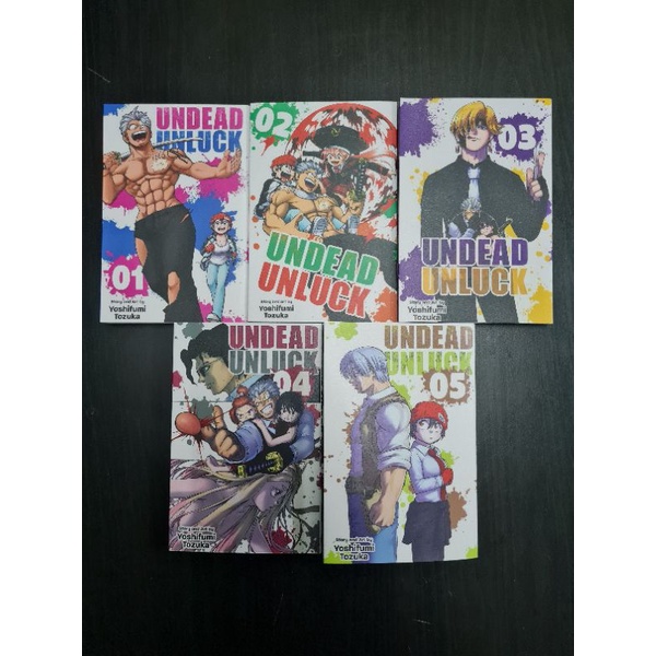 Manga : Undead Unlock vol.1-vol.7 ( English Version ) | Shopee Malaysia