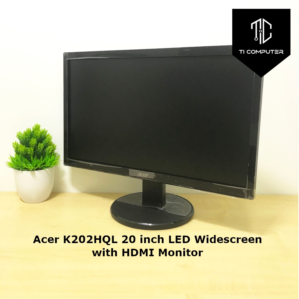 Acer K202HQL 20 inch LED Widescreen with HDMI Monitor | Shopee Malaysia