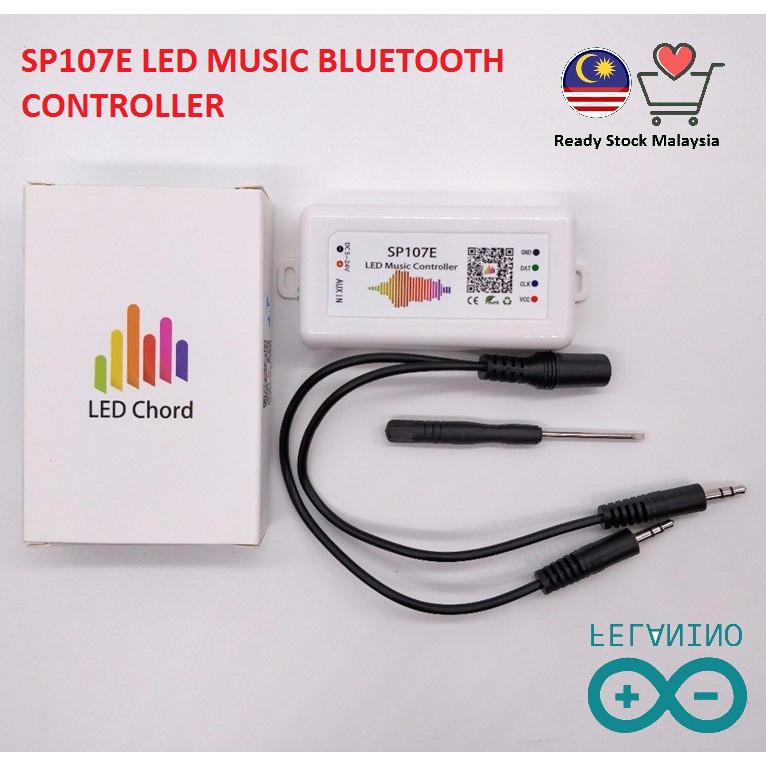 [RAYA] SP107E Full Color Mobile Phone Bluetooth Music Controller 5-24V Symphony Light Bar ...