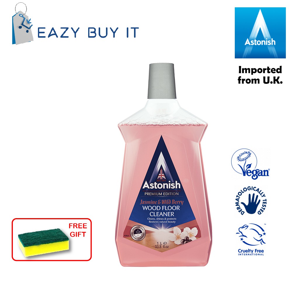 ASTONISH Premium Edition Jasmine & Wild Berry Wood Floor Cleaner ...