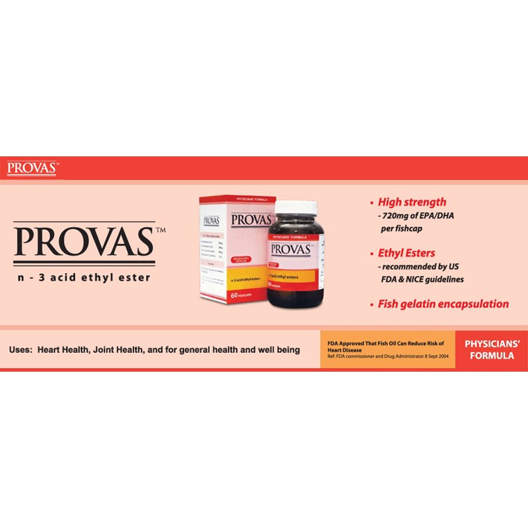 Provas Omega 3 Fish Oil 60 Capsules | Shopee Malaysia