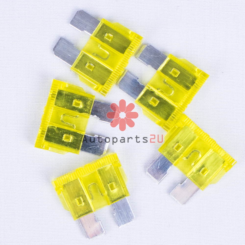 Plug in Fuses Yellow 20AMP (5pcs) | Shopee Malaysia