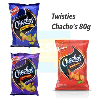Twisties Chacho's Tortilla Corn Chips 70g (Spicy curry / Cheesy Cheese ...