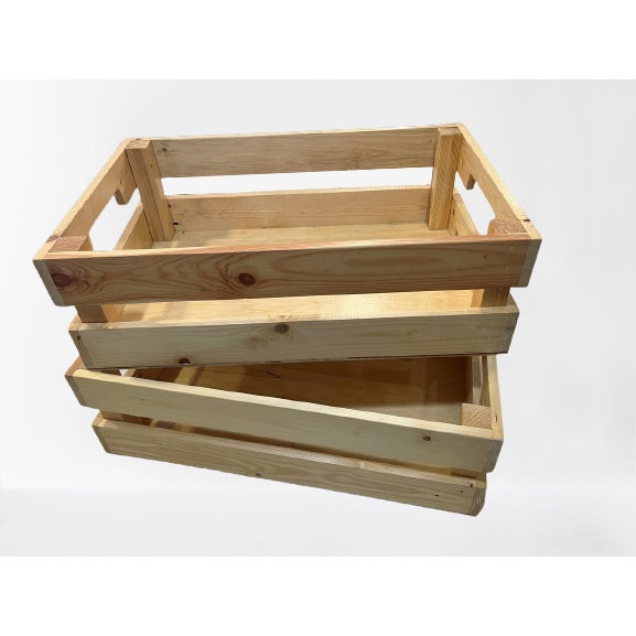 Kotak Kayu Pallet / Wooden Crates for storage, organisation, fruit box ...