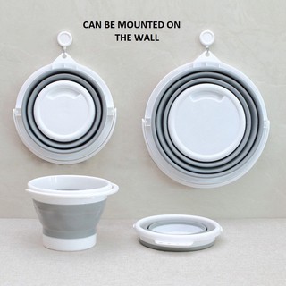 Baldi Lipat Foldable Bucket Laundry Pail Folding Pail Car Washing ...