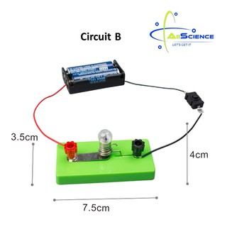 Simple Electric Circuit for Science STEM DIY Educational Experiment ...