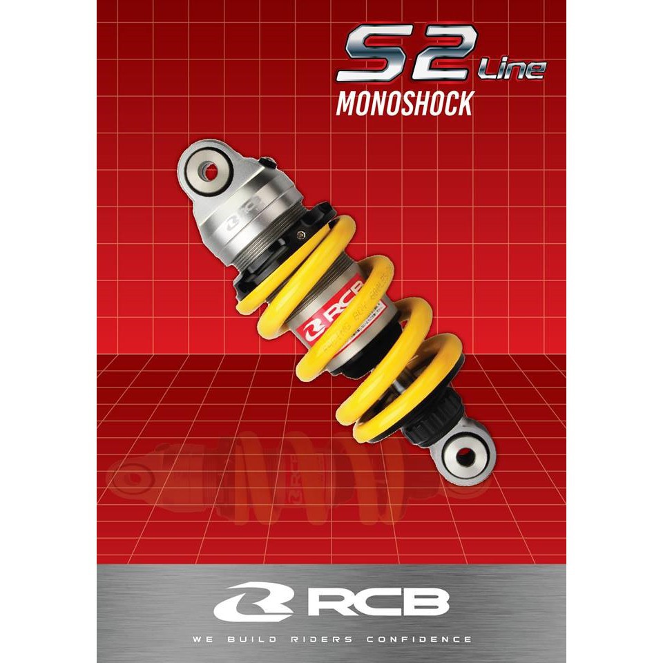 RB RCB S2 LINE MONOSHOCK ( Y15ZR / LC135 / RS150 ) | Shopee Malaysia