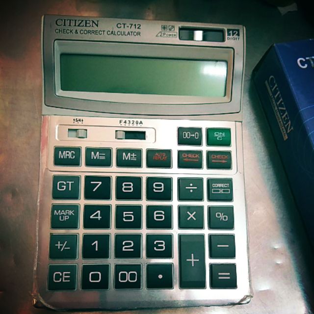 calculator citizen (check & correct) | Shopee Malaysia