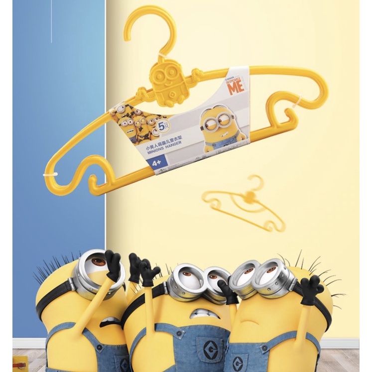 [READY STOCK] Minions Children’s Clothes Hanger | Shopee Malaysia