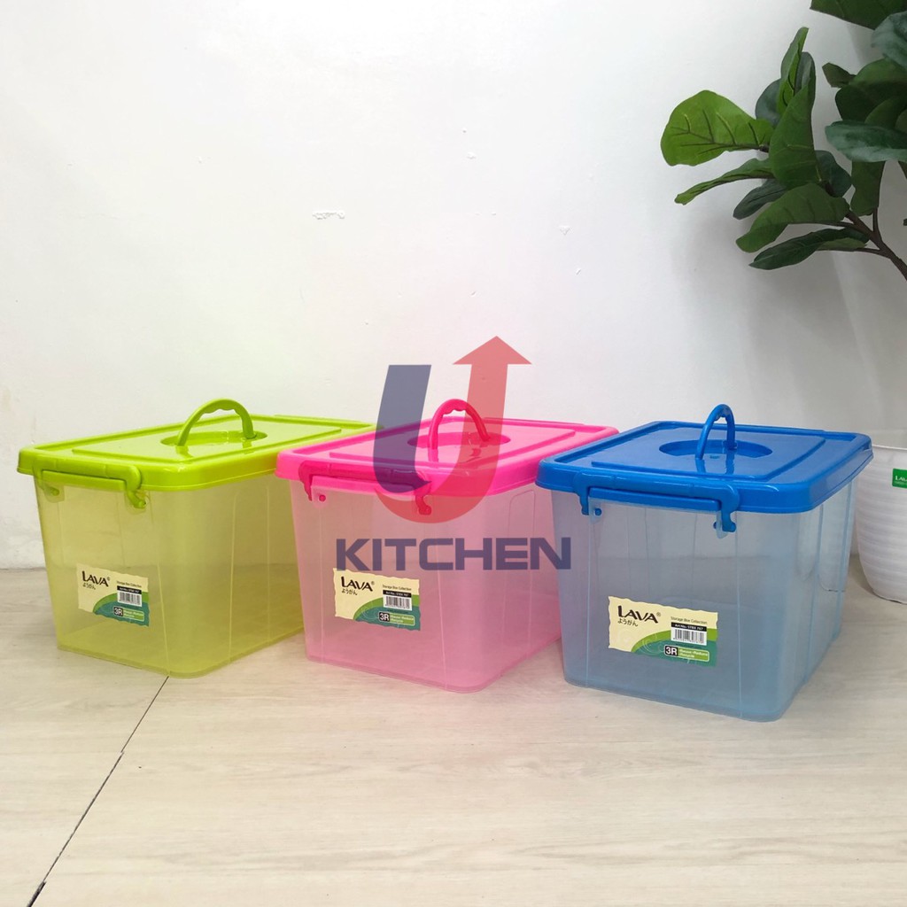 Lava Storage Box with Handle 10L 21L | Shopee Malaysia