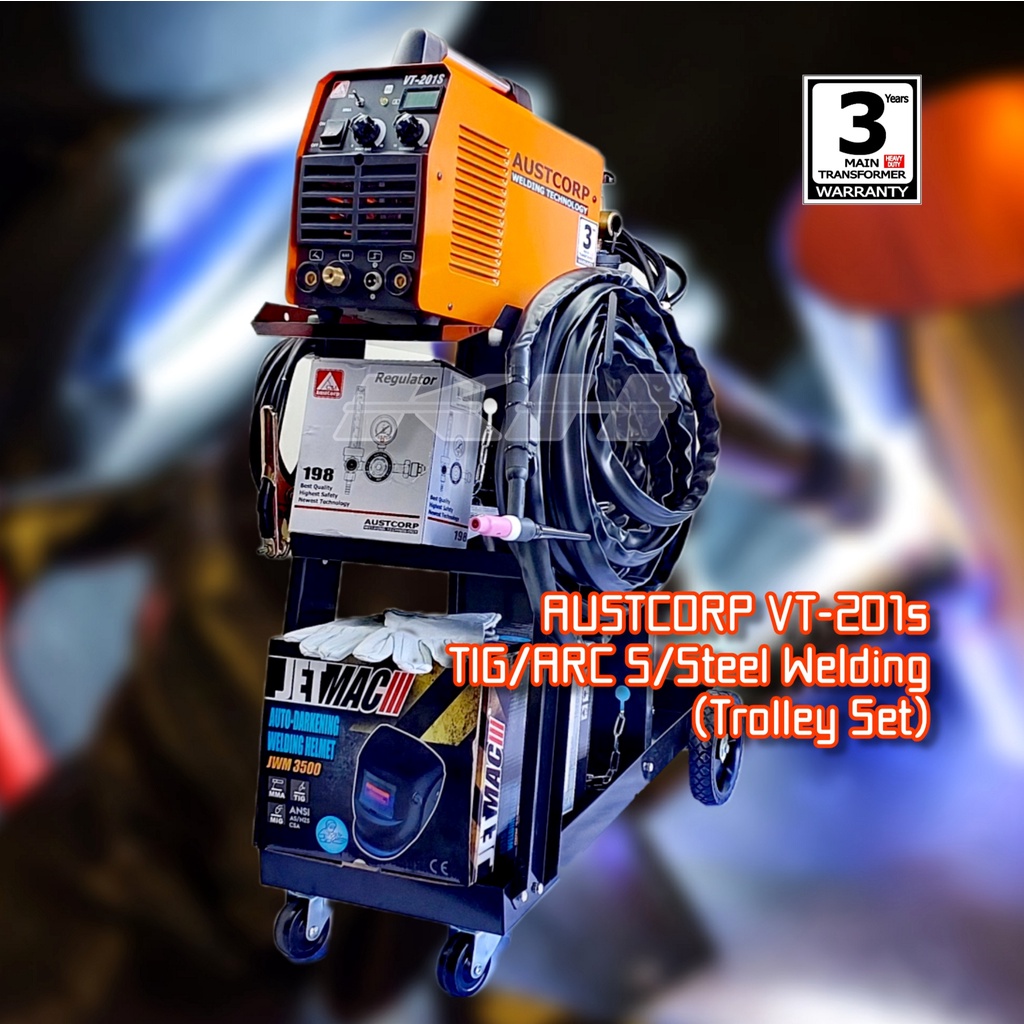 Austcorp VT-201S TIG/ARC Stainless Steel Welding KH | Shopee Malaysia