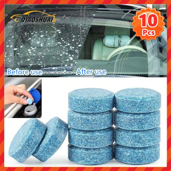 Glass water car wiper water effervescent tablet concentrated car wiper ...
