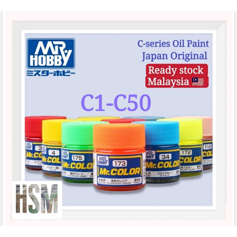 Mr hobby Mr Color C1-C50 | Shopee Malaysia