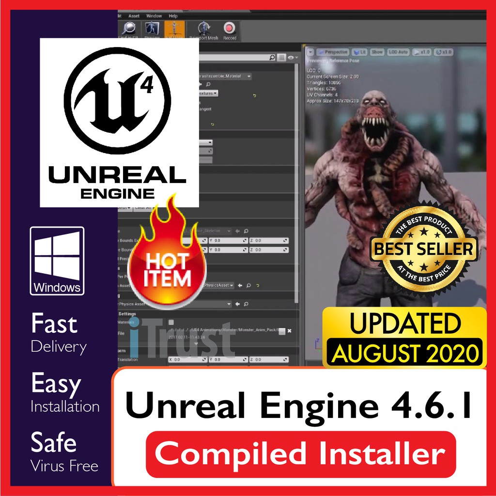 Unreal Engine 4.6.1 Compiled Installer [WINDOWS x64][100% Working ...