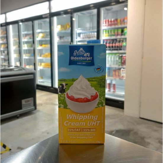 Oldenburger uht whipping cream 1kg | BeeCost