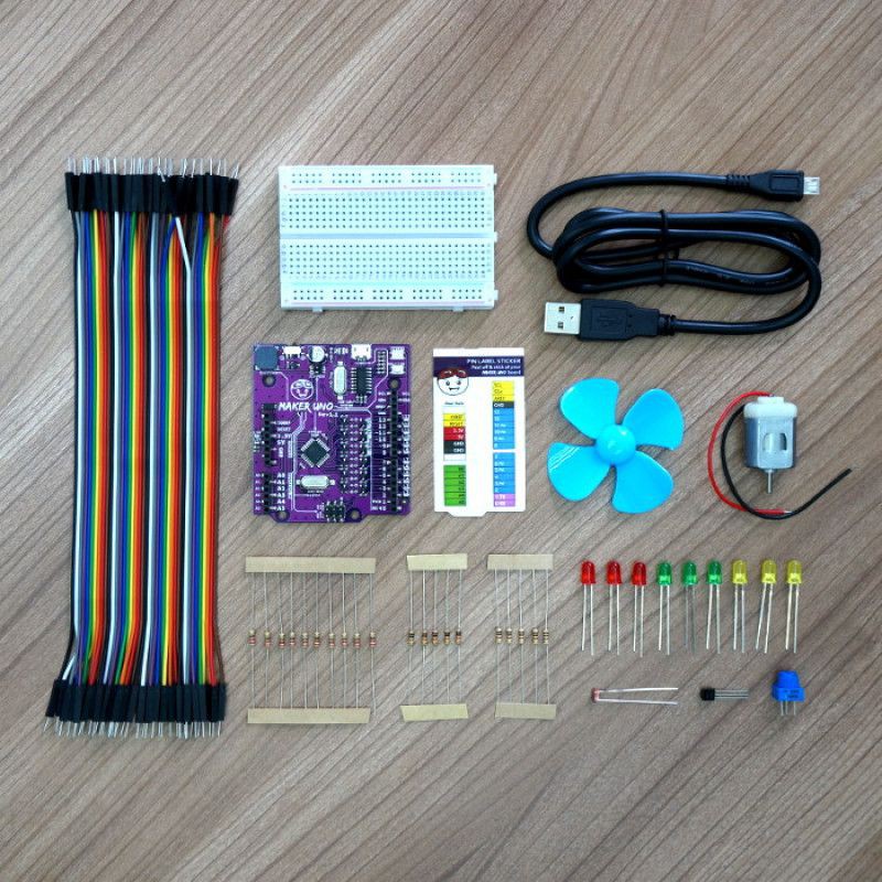 Cytron Maker Uno Edu Kit (Arduino Compatible) | Shopee Malaysia