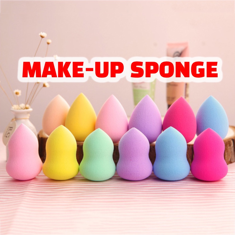 LARGE SIZE MakeUp Puff Sponge Beauty Blender (Gourd/Droplet/Oblique ...