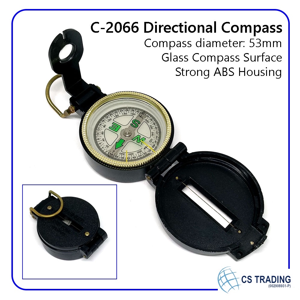 Decamax Compass Hiking Backpacking Advanced Scout Compass Camping ...