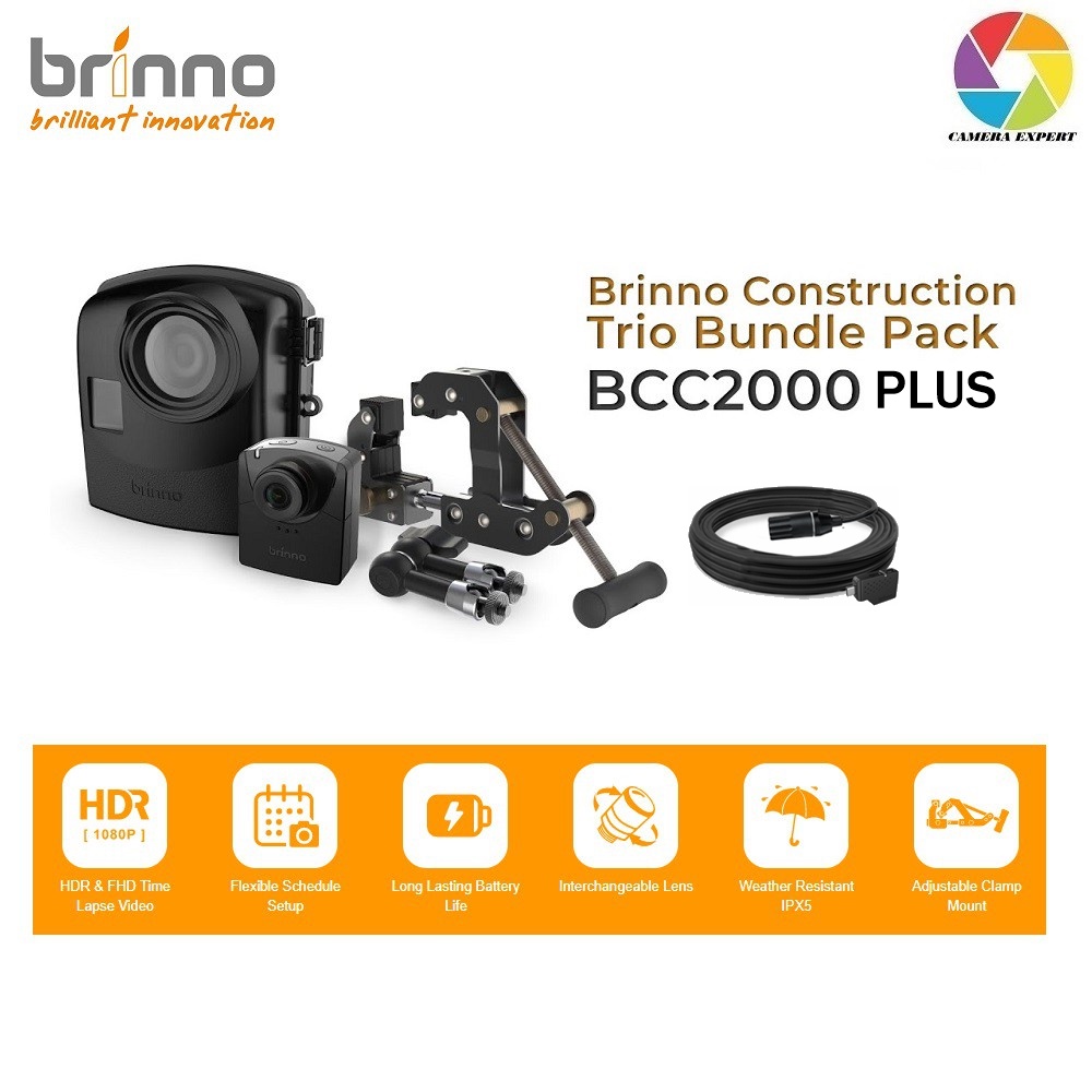 Brinno BCC2000 / BCC2000 PLUS Construction Time-Lapse Camera (HDR ...