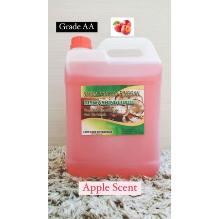 Sabun Basuh Pinggan 5L (Bau Limau / Epal ) / Concentrated Sabun Cuci ...