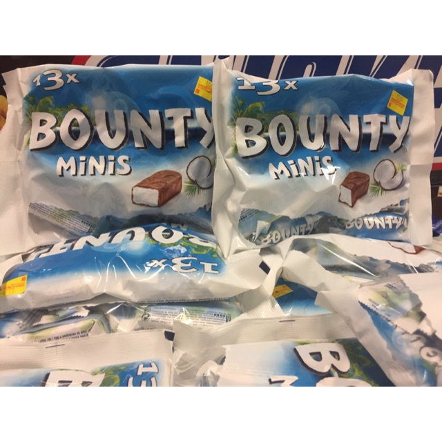 Bounty Minis (13pcs) | Shopee Malaysia