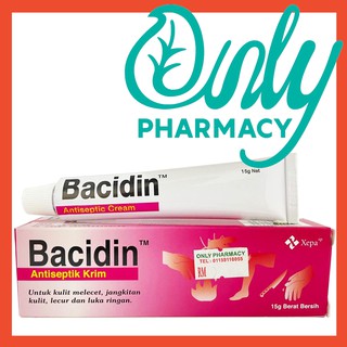Bacidin Antiseptic Cream 15gm | Shopee Malaysia