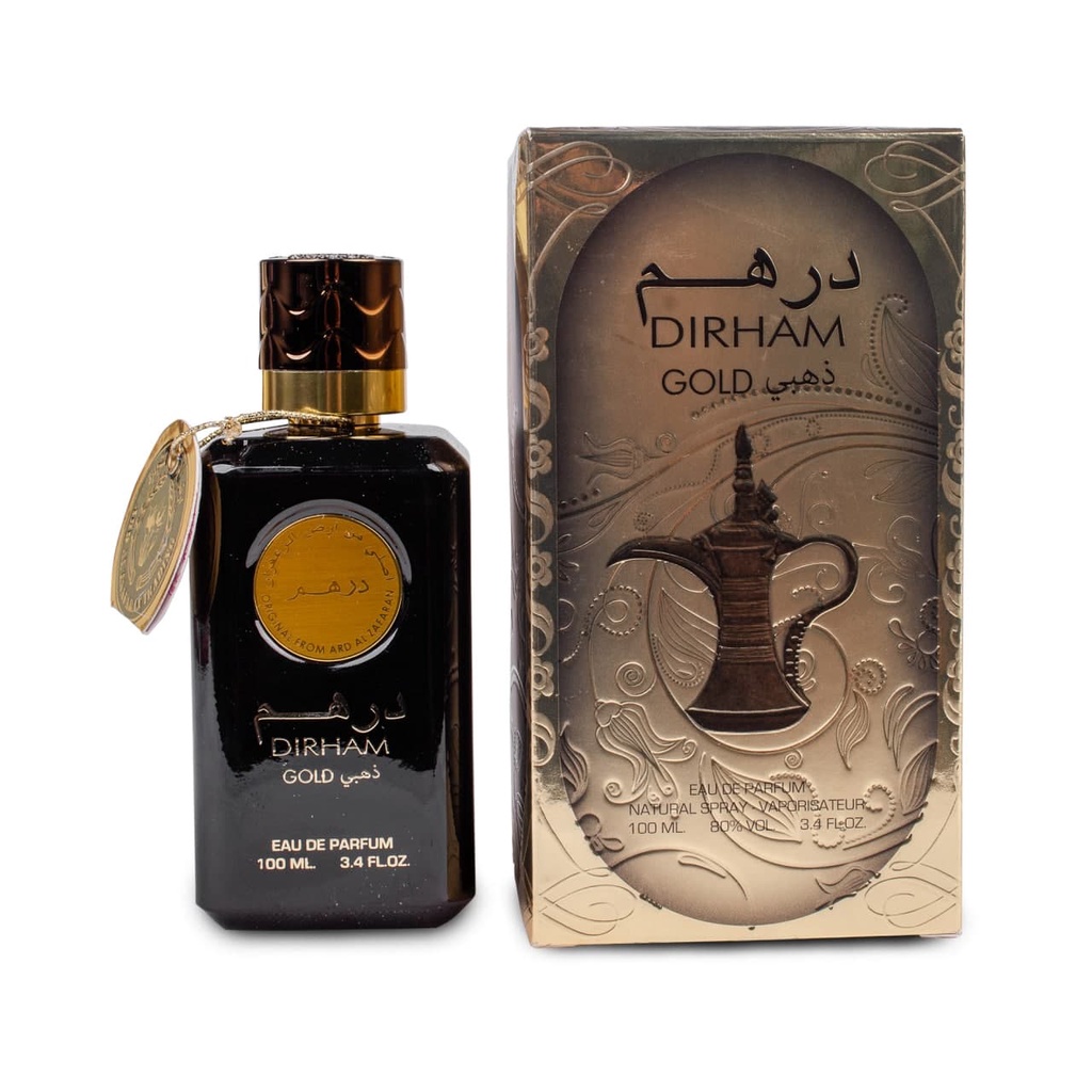 Perfume Dirham Gold Eau de Parfum 100ml by Ard Al Zaafaran | Shopee ...