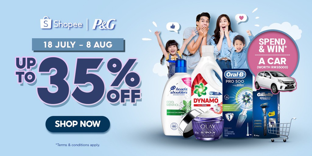 P&G Official Store, Online Shop | Shopee Malaysia