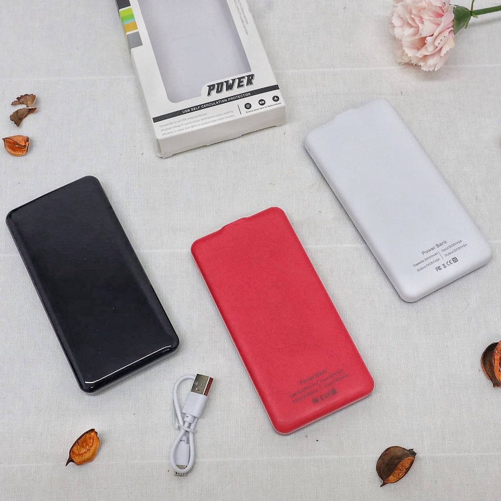 [READY STOCK SABAH] PB802 Mirror Digital Powerbank (20000MAH) | Shopee Malaysia