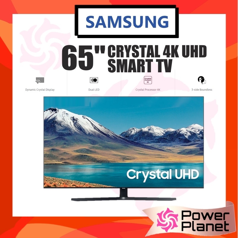 Samsung 65" TU8500 4K Crystal UHD Smart TV UA65TU8500KXXM | Shopee Malaysia