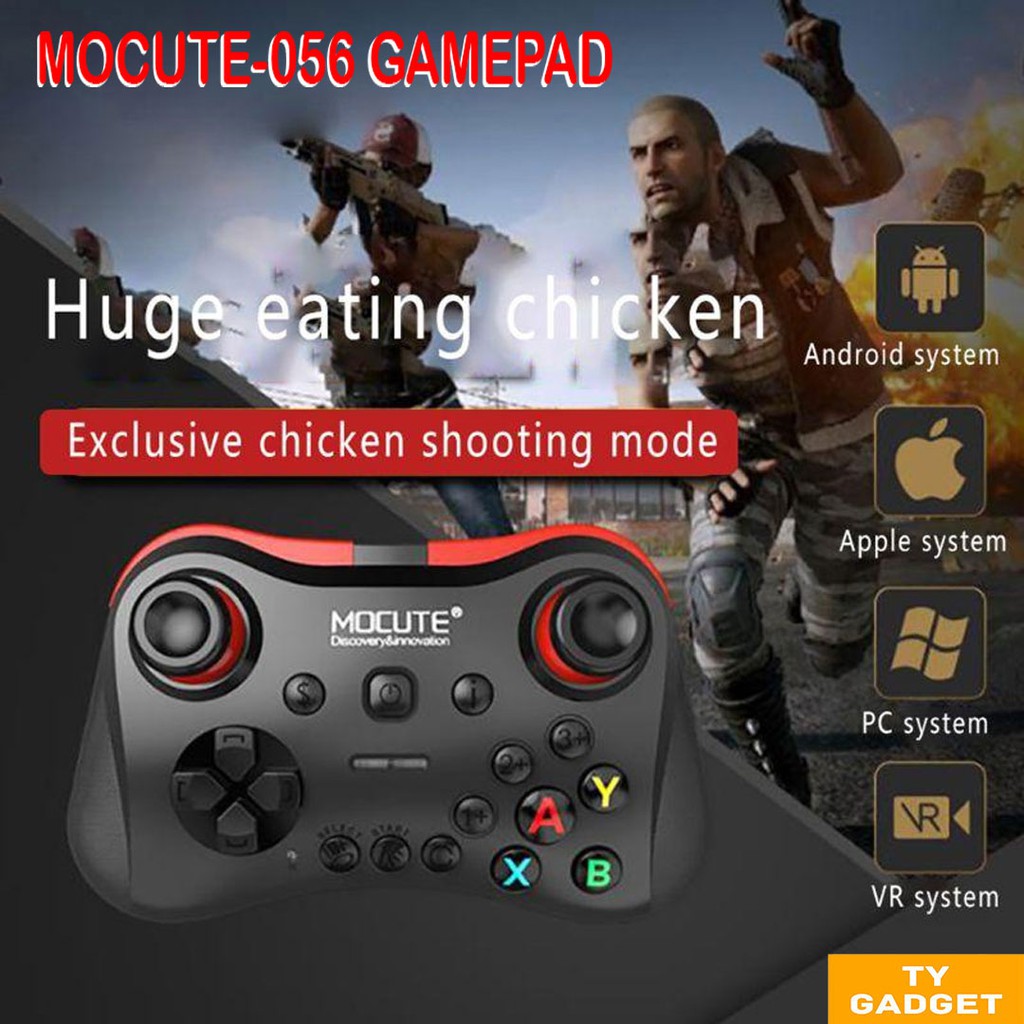 MOCUTE-056 Rechargeable Wireless Bluetooth Gamepad Game Controller ...