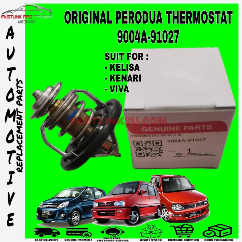 FASTLINK ORIGINAL PERODUA KELISA KENARI VIVA MYVI 1.0 THERMOSTAT 9004A ... FASTLINK ORIGINAL PERODUA KELISA KENARI VIVA MYVI 1.0 THERMOSTAT 9004A ...