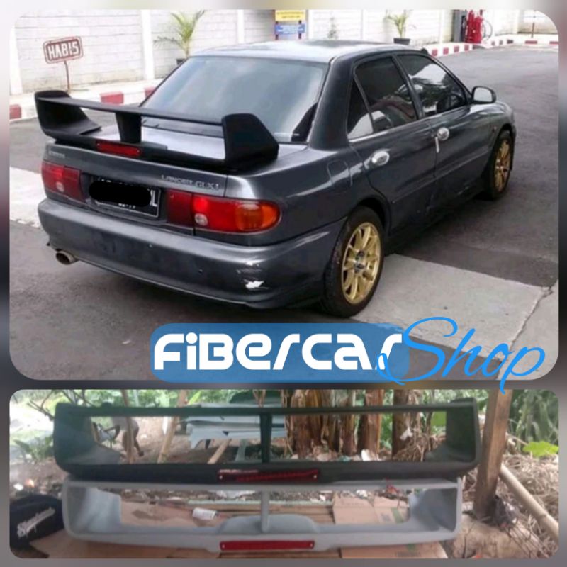 Spoiler Spoiler Mitusbishi Lancer Evo 3 double Layer | Shopee Malaysia