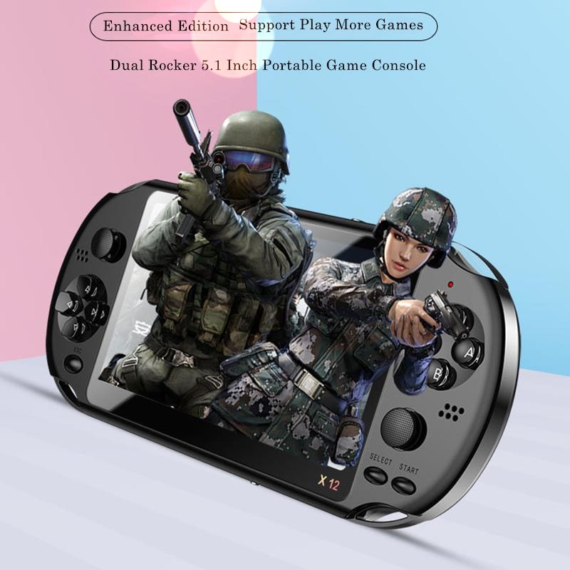 Handheld Portable Game Console Dual Joystick 8GB Preloaded 1000 Free ...