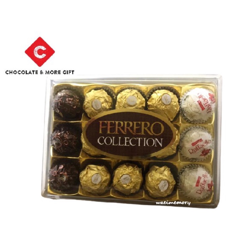 Ferrero collection T15 (rondnoir, Rafaello, Ferrero rocher) | Shopee ...