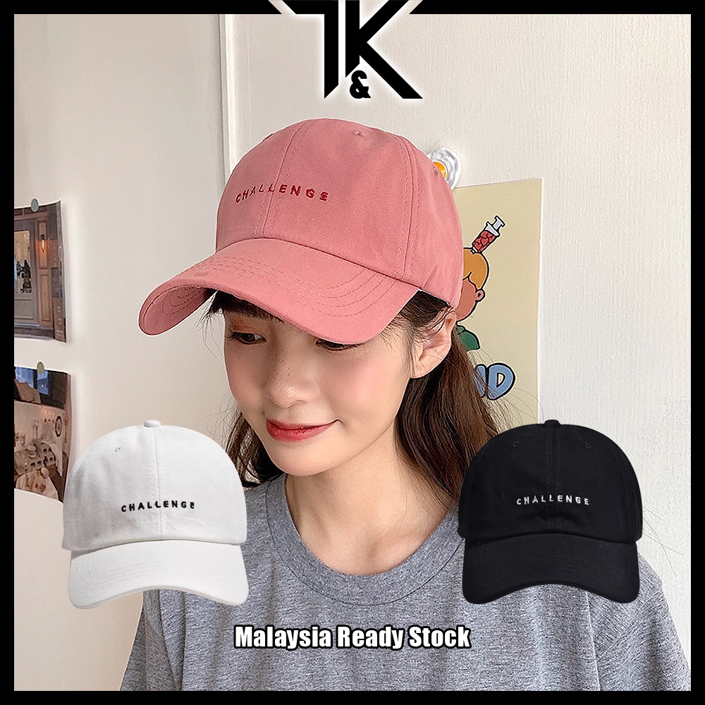 [LOCAL] Japanese 'Challenge' Letter Baseball Cap / Adjustable Cap ...