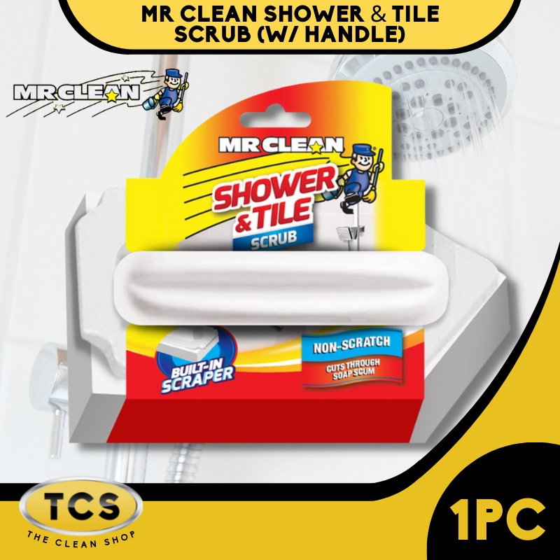 Mr Clean Shower & Tile Scrub (w/ Handle) | Shopee Malaysia