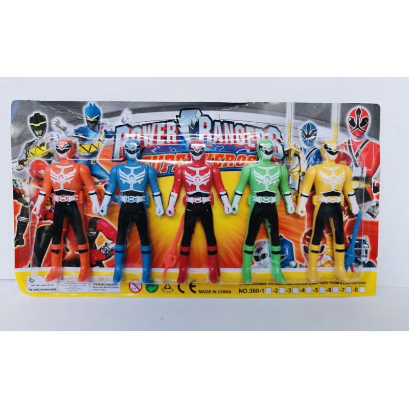 Power rangers toy set | Shopee Malaysia