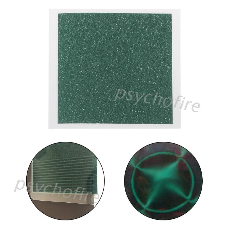 PCF* Magnetic Field Viewer Viewing Film 50x50mm Card Magnet Detector ...