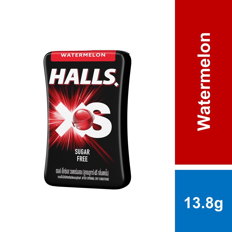 Halls XS Watermelon 13.8g x 21s | Shopee Malaysia