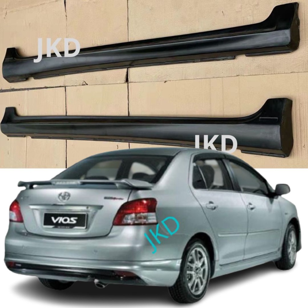 SIDE SKIRT TOYOTA VIOS 2008-2012 NCP93 SIDE SKIRT SIDE LIP BODYKIT NEW ...