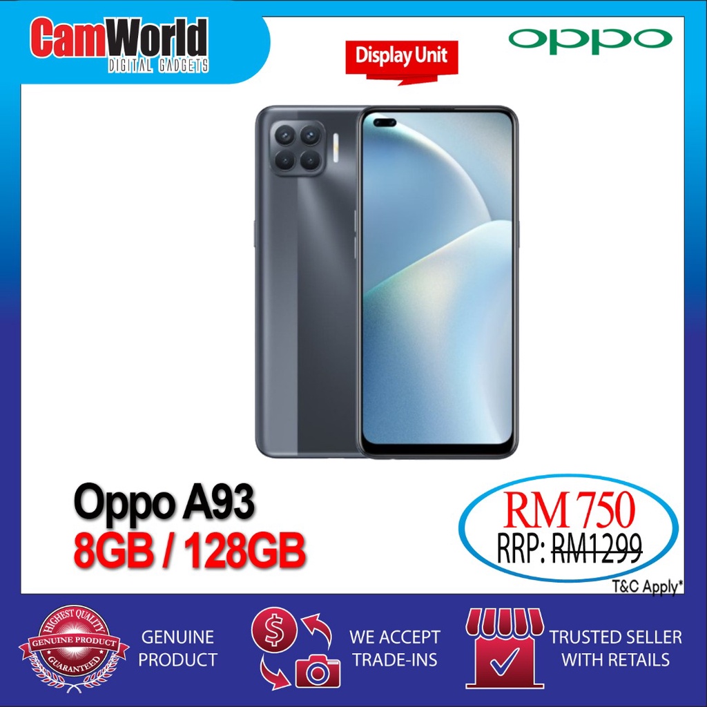 Oppo A93 ( 8GB + 128GB ) DISPLAY UNIT ) | Shopee Malaysia