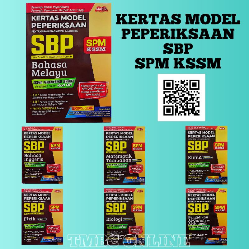 KERTAS MODEL PEPERIKSAAN SBP (MAHIR) SPM 2022 | Shopee Malaysia