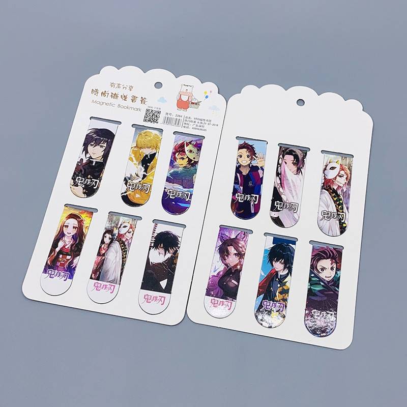 6pcs/Set Anime Demon Slayer Kimetsu No Yaiba Kamado Tanjirou Cute ...