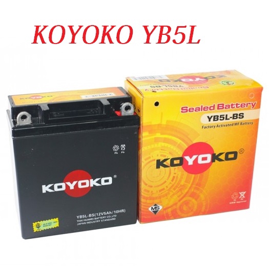 KOYOKO YB5L KRISS LC135 V1 DEMAK KTM MR1 EX5 CLASS BATTERY KOYOKO ...