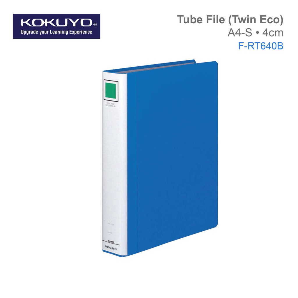 KOKUYO F-RT640B Tube File A4-S (Twin Eco) 4CM | Shopee Malaysia