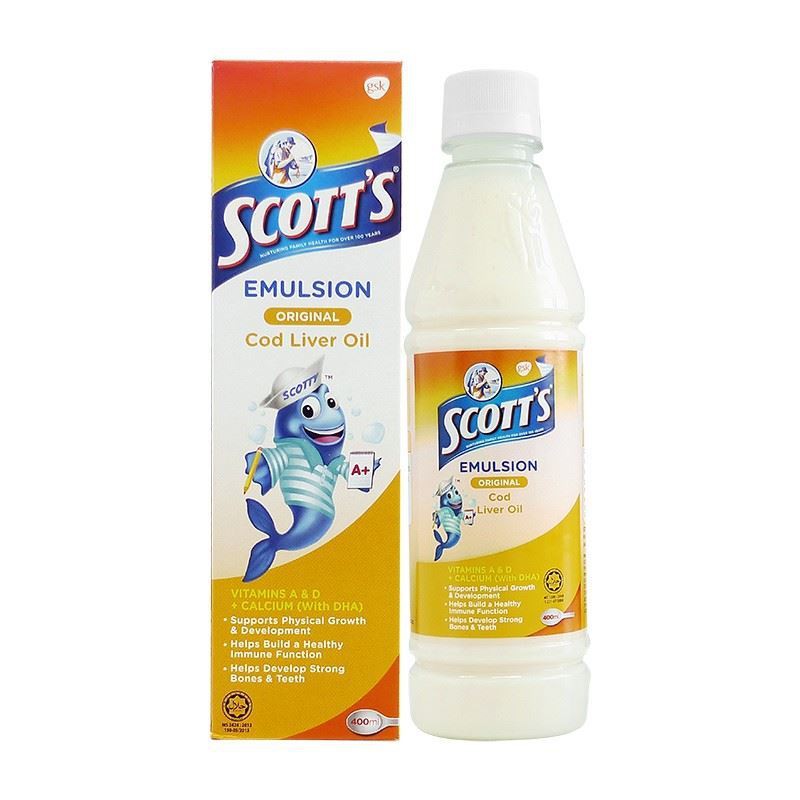 Scott's Emulsion Original (400ml) | Shopee Malaysia