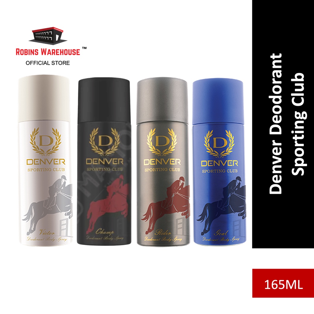 [Original] Denver Sporting Club Deodorant Body Spray (165ml) For Men ...